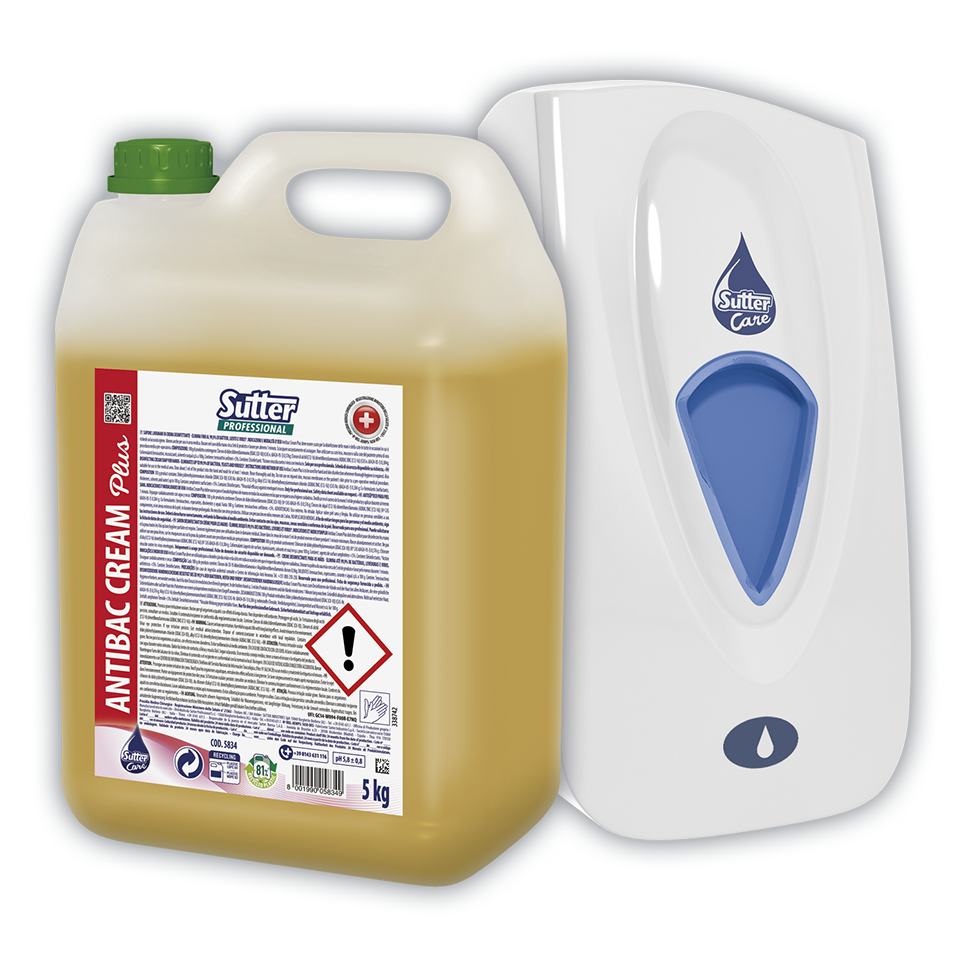ANTIBAC CREAM PLUS 5L | Prodotti | Sutter Professional